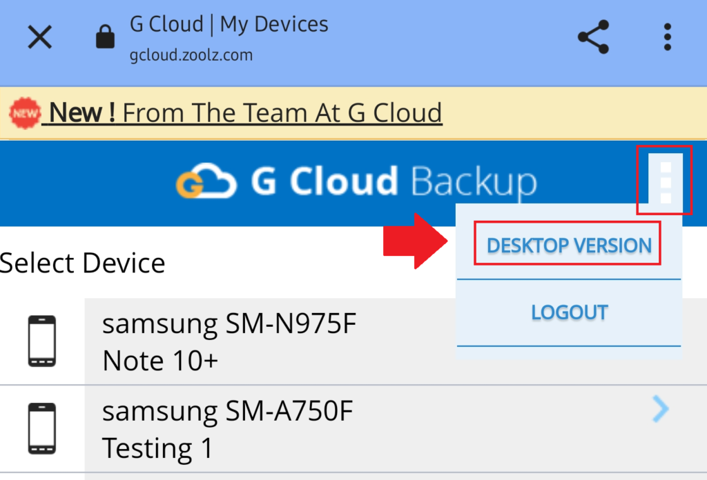 Browsing Backed-Up Data with GCloud Backup - G Cloud Wiki
